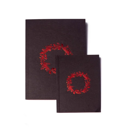 Sade Atölye - Shining Garland Notebook - 2Set Red - SOLD OUT | hipicon