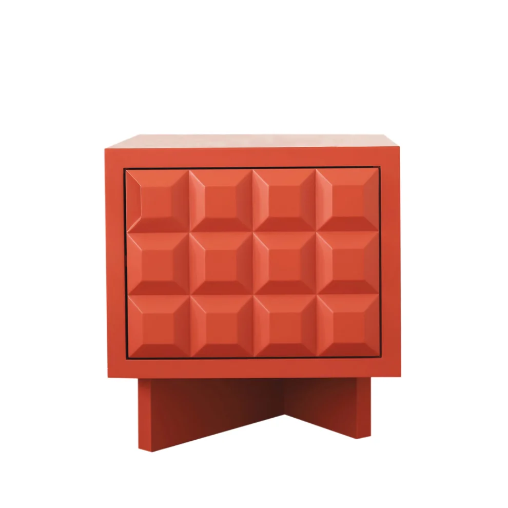 Yet Design Studio - Karo Nightstand Pomegranate Flower | hipicon