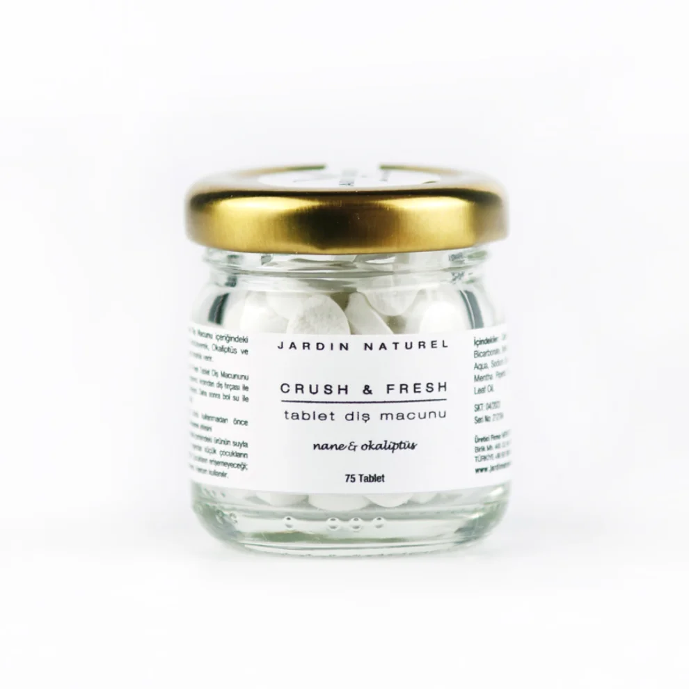 Jardin Naturel - Crush & Fresh Tablet Toothpaste | hipicon