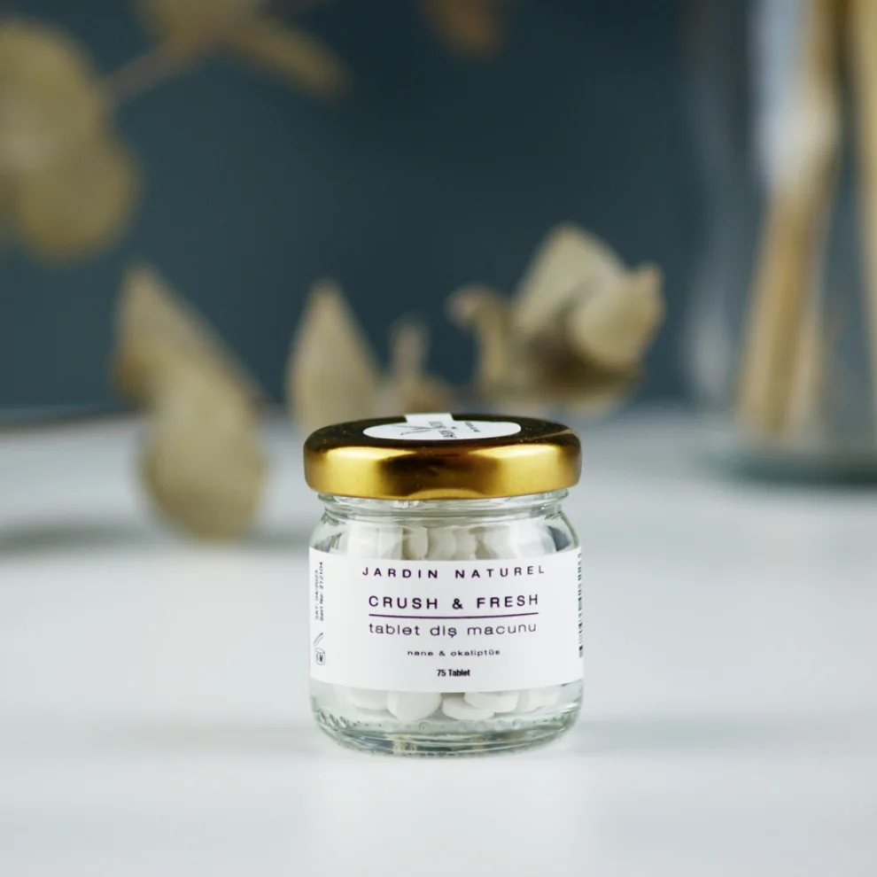 Jardin Naturel - Crush & Fresh Tablet Toothpaste | hipicon