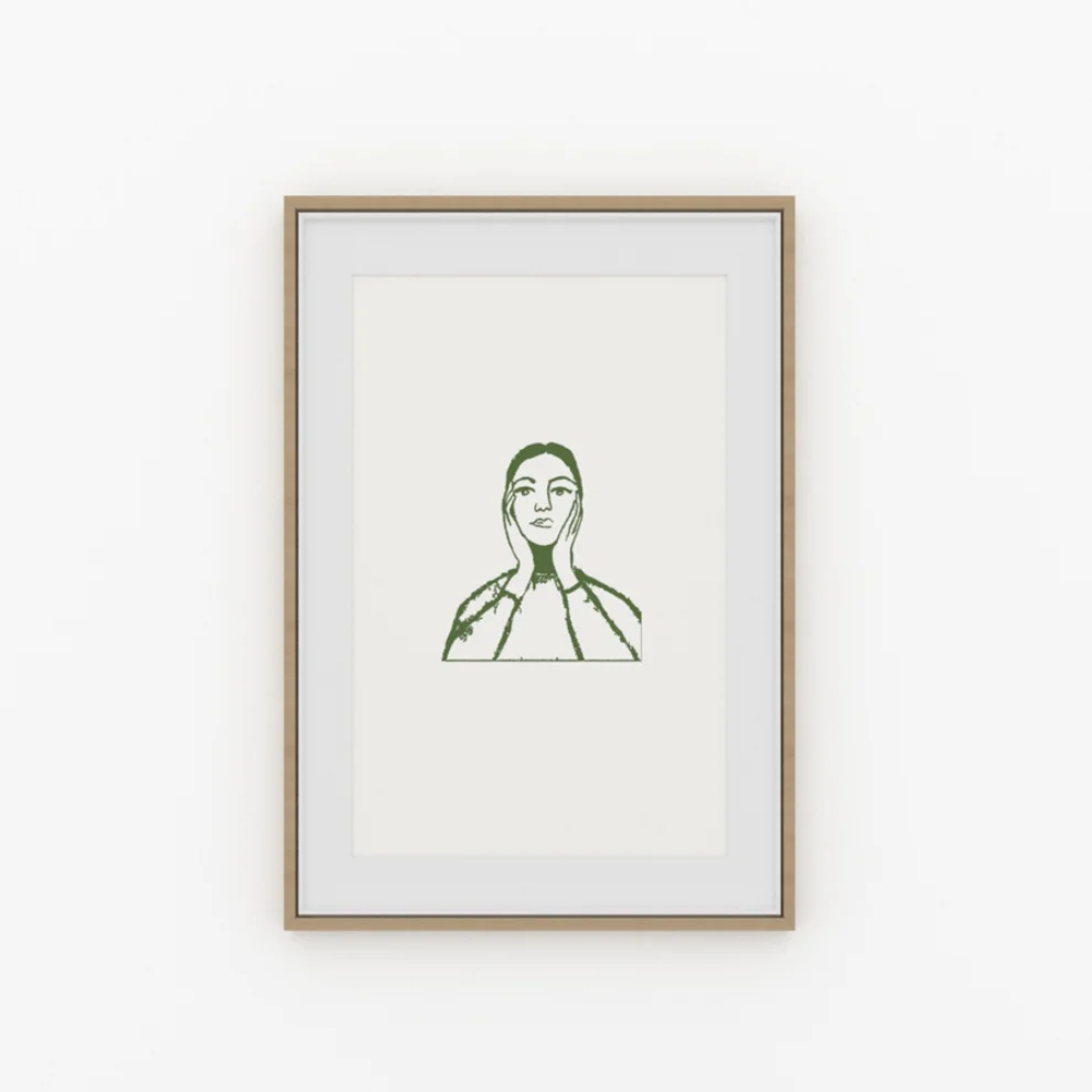 Sooth Design - Thinks Printing 50x70 cm | hipicon