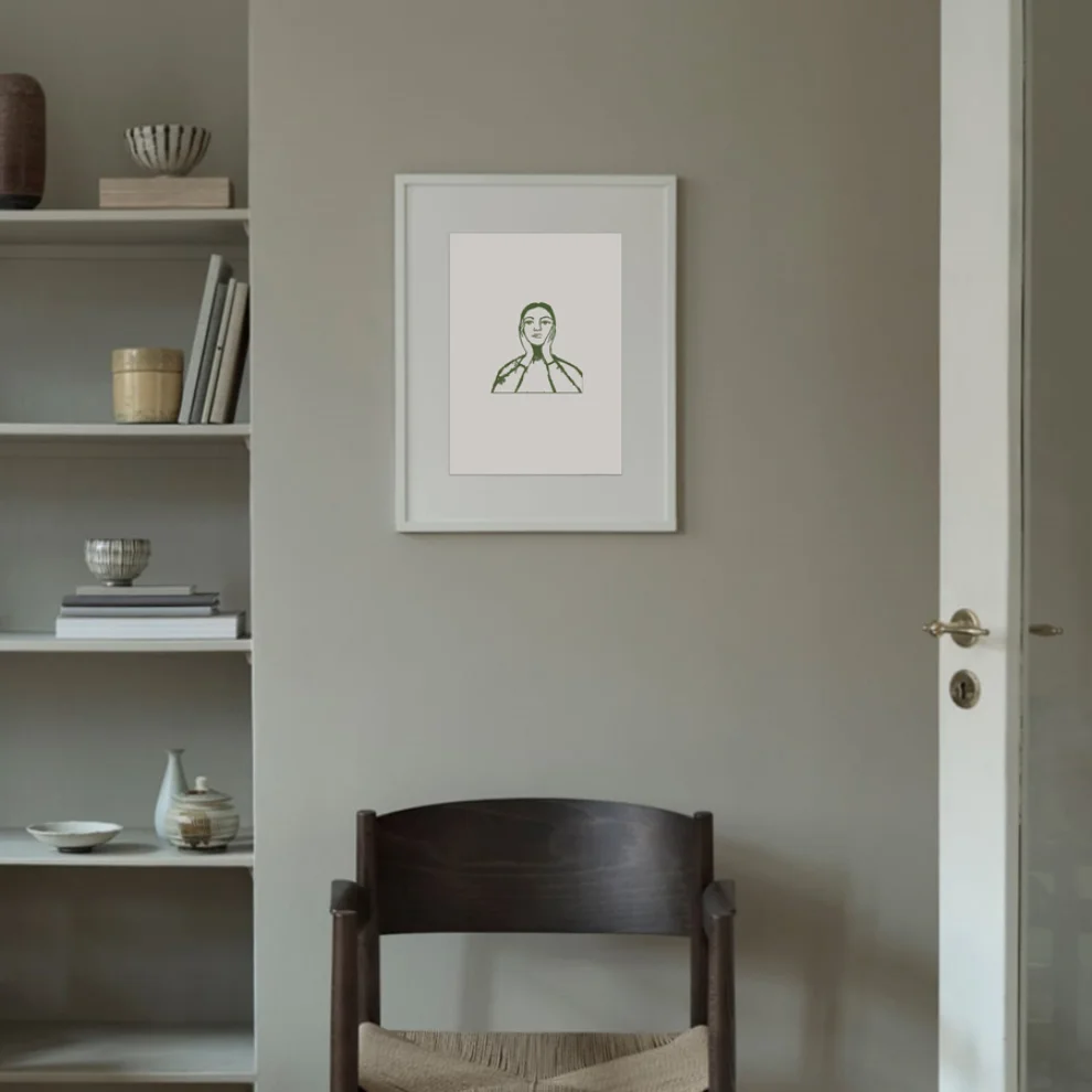 Sooth Design - Thinks Printing 50x70 cm | hipicon