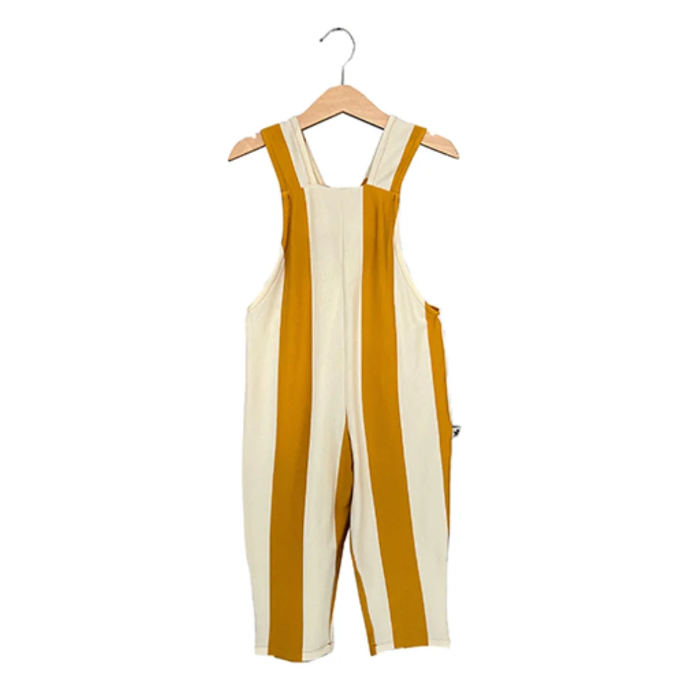 DOROANDME - Strips X Hanger Overall Beige/Mustard - SOLD OUT Age 7 ...