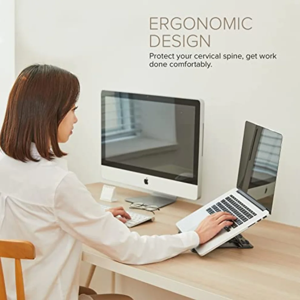 Pout - Eyes 4 360d Aluminum Computer Stand Grey | hipicon