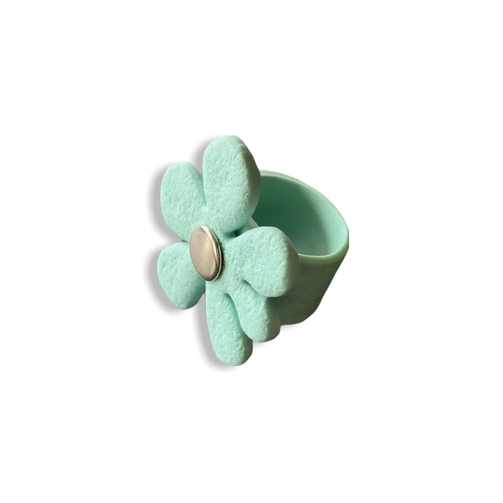 Lei - Daisy Ring Mint Green | hipicon