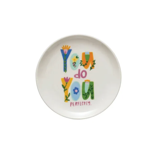Warm Design - Small Porcelain Plate Multi | hipicon