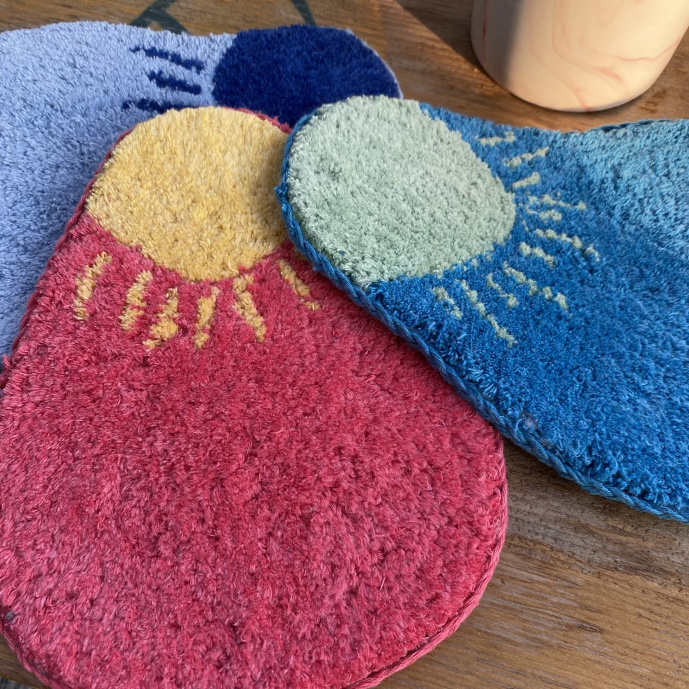 Fille a Fille Design Studio - Coaster Tufted | hipicon