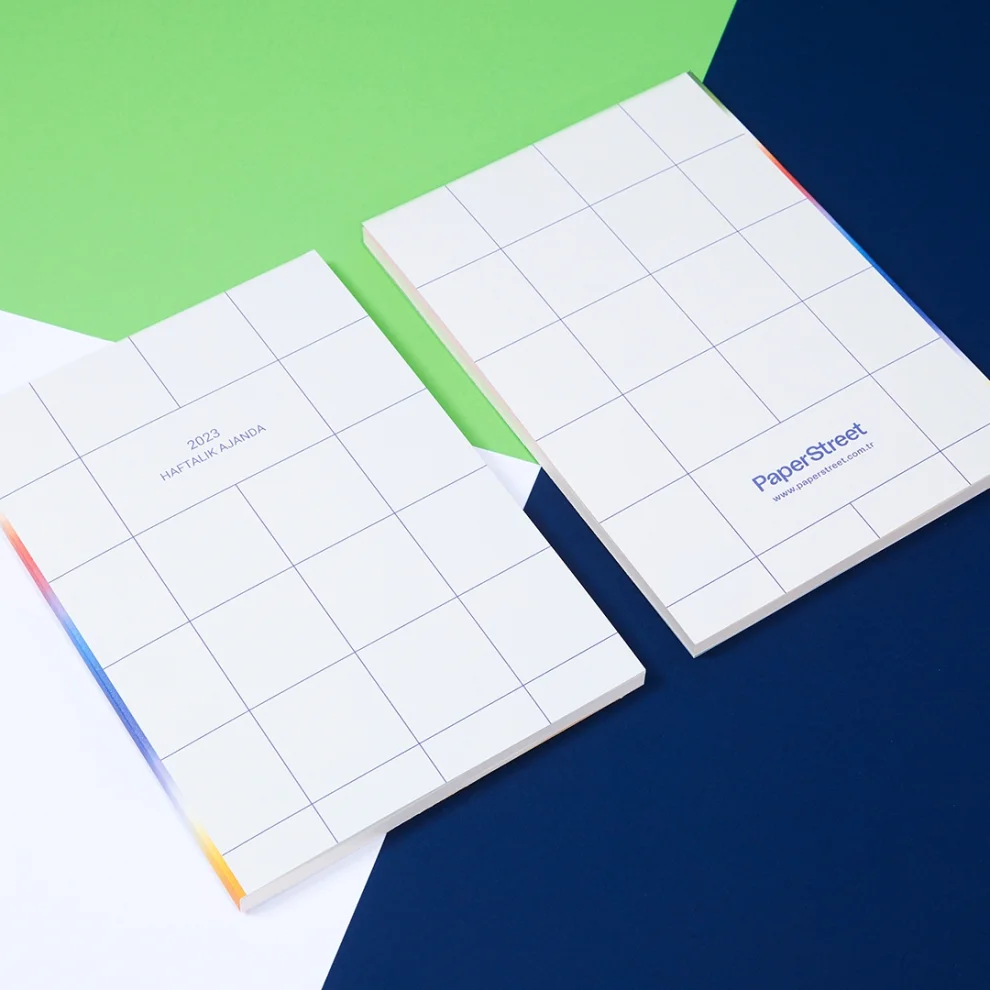 Paper Street Co. - 2023 Weekly Agenda - Lines | hipicon