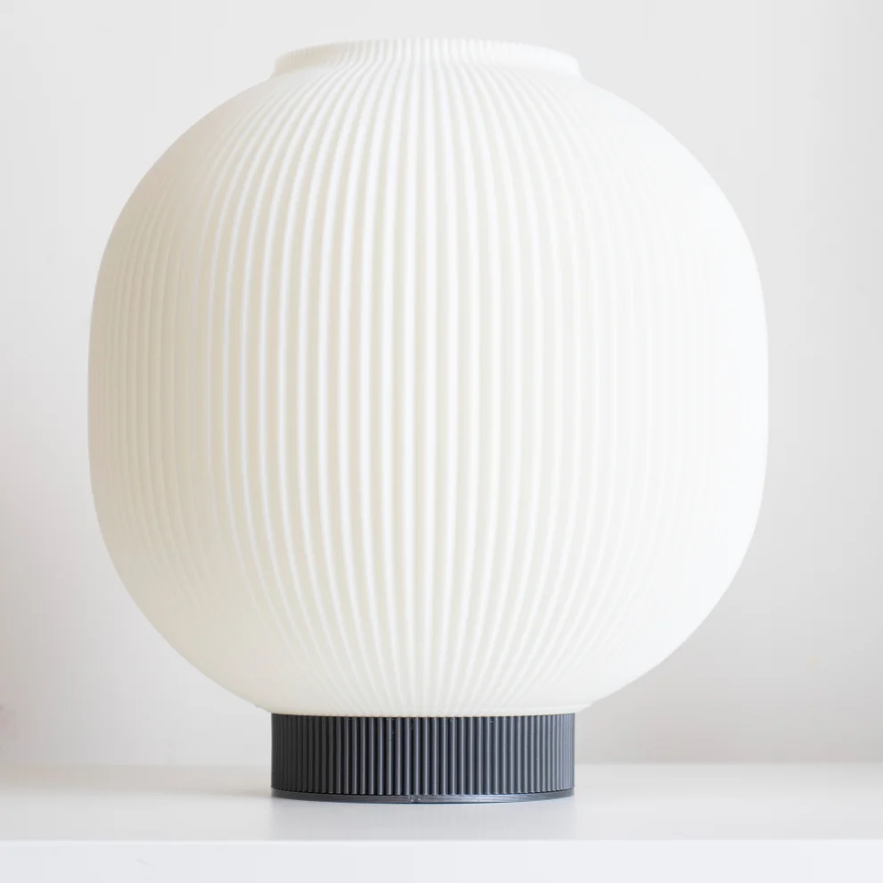 Soli Workshop - Pepon - Table Lamp Silver | hipicon