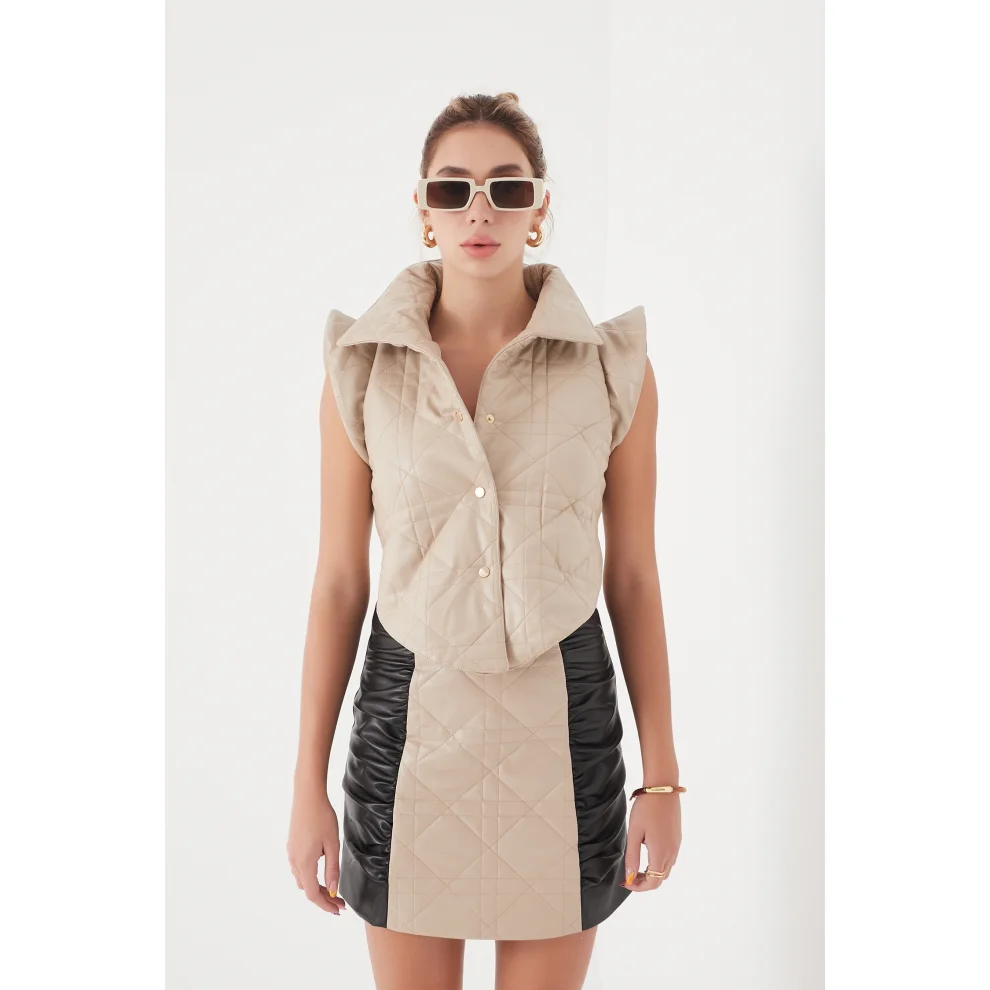 De'Soi - Dora Skirt M Beige | hipicon