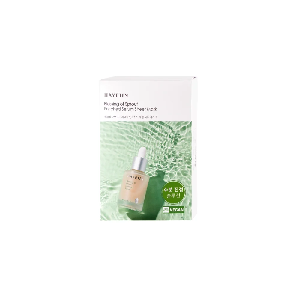 Koreden.Store - Blessing Of Sprout Enriched Serum Sheet Mask (5*25 Ml ...
