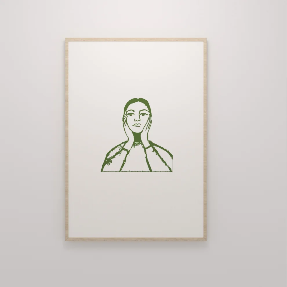 Sooth Design - Thinks Printing 50x70 cm | hipicon