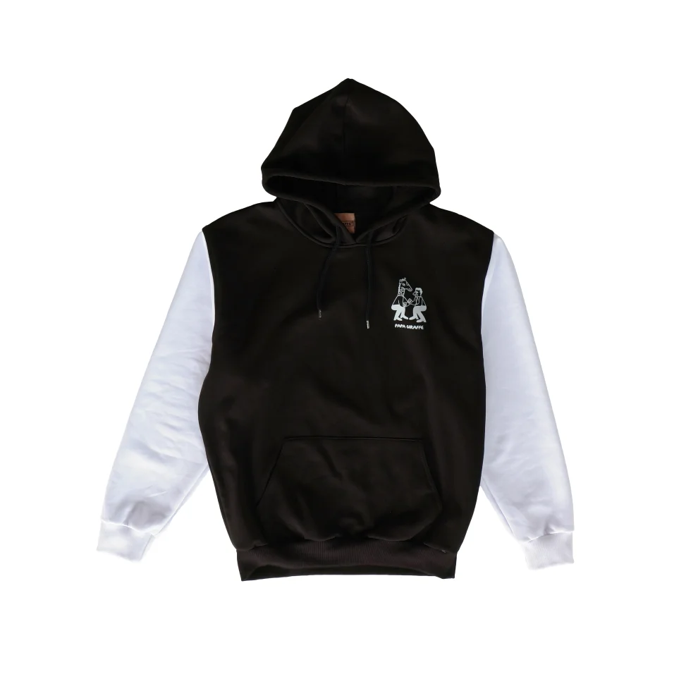 Papa Giraffe - Ankara Core W/b Block Hoodie XL - SOLD OUT Black-White ...