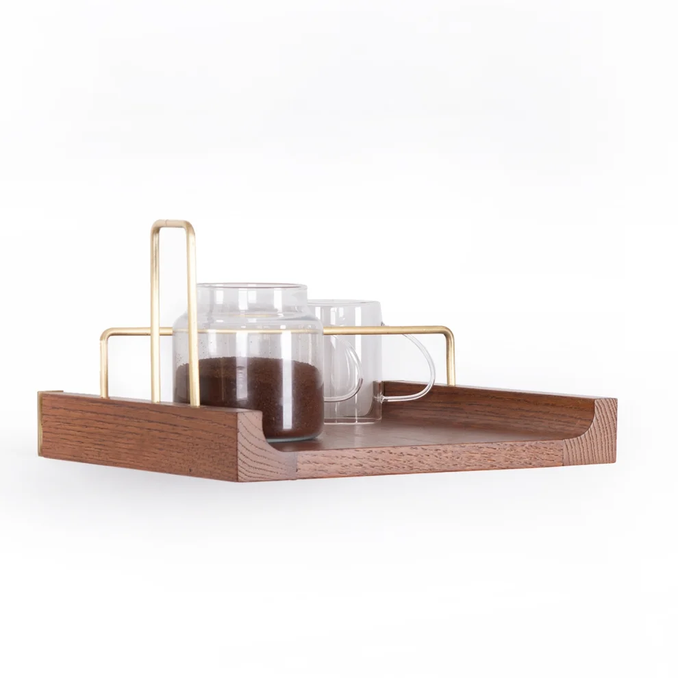 Ananas Ananas Forest Mini Shelf Small Brown Hipicon