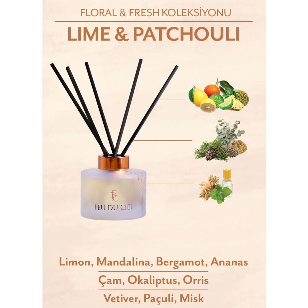 Feu du Ciel - Lime & Patchouli Room Scent | hipicon
