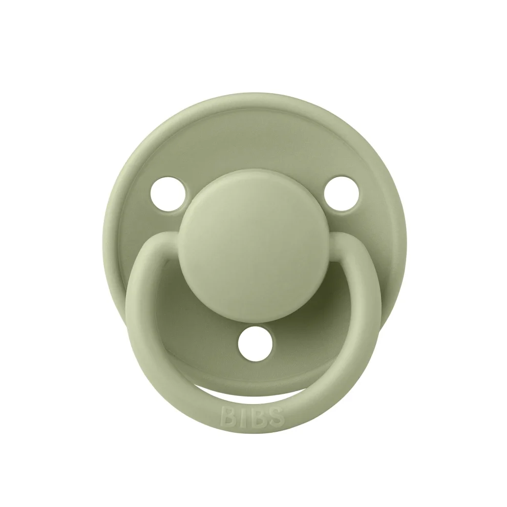 Bibs - Sage - De Lux Latex Pacifier 6-12m | hipicon