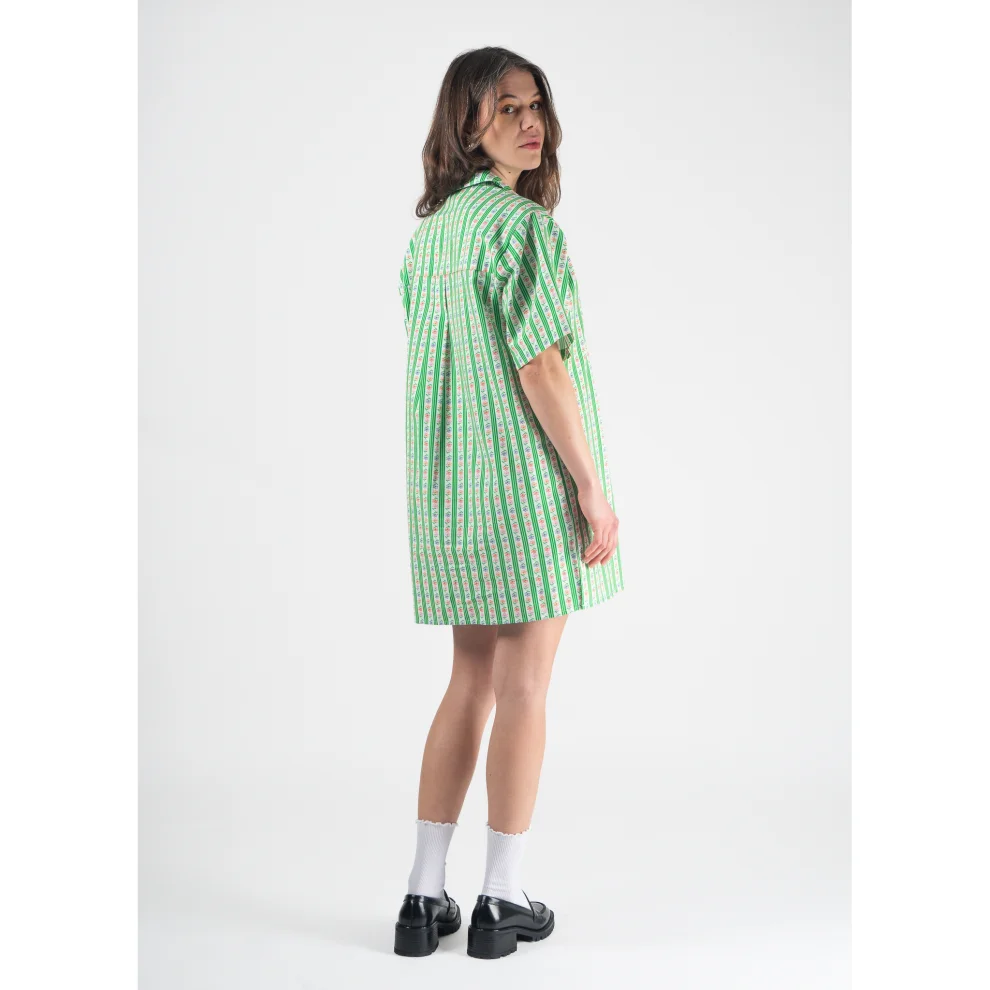 Pemy Store - Grass Shirt - Dress L Green | hipicon