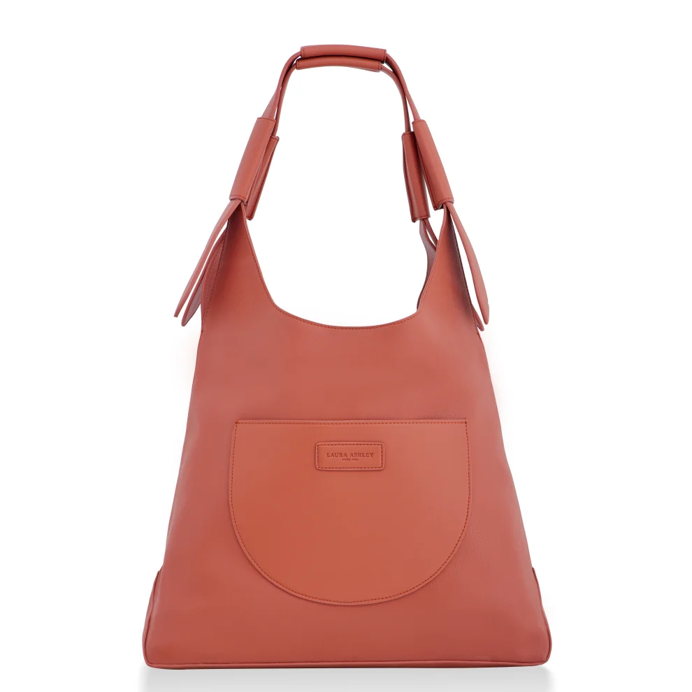 Laura Ashley - Double Knotted Shoulder Bag Rust - SOLD OUT | hipicon