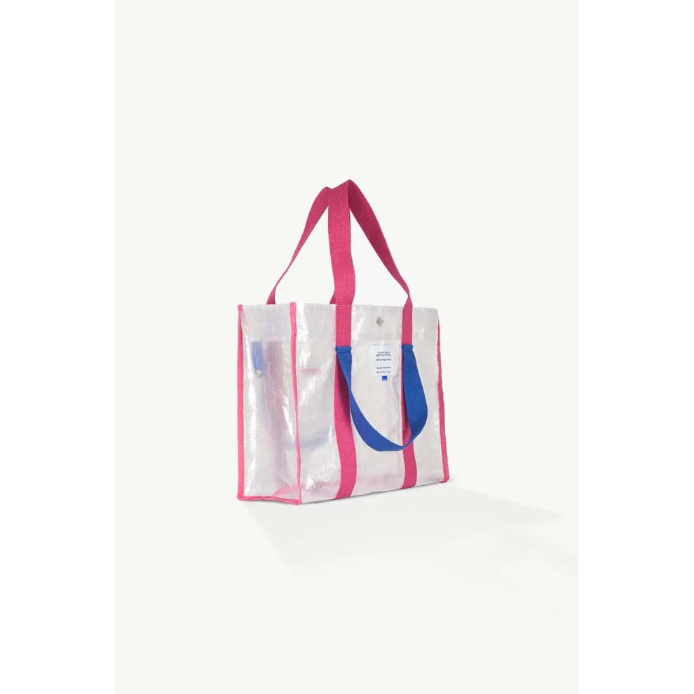 Huge Element - Pilsa Transparent Beach Bag Clear | hipicon