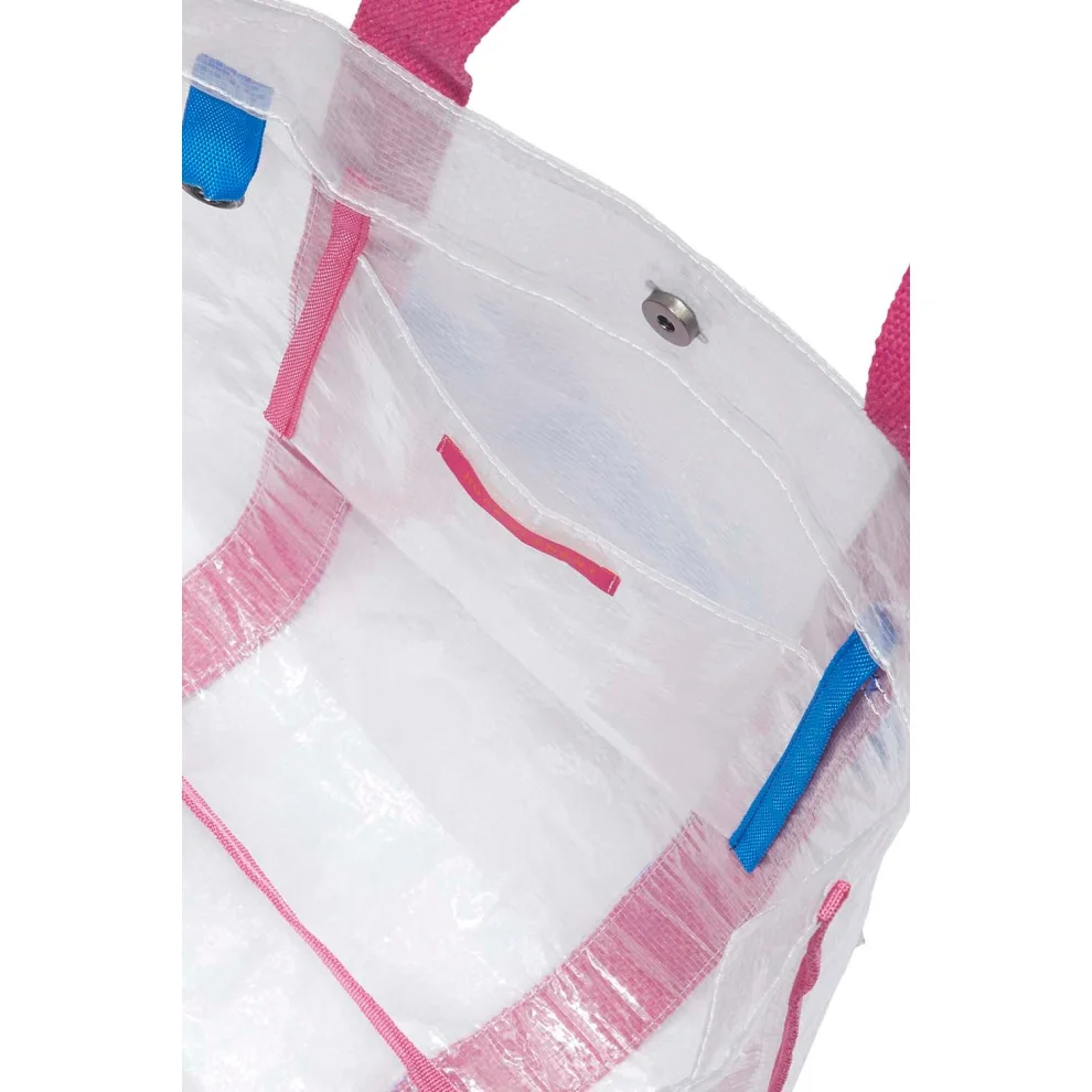 Huge Element - Pilsa Transparent Beach Bag Clear | hipicon