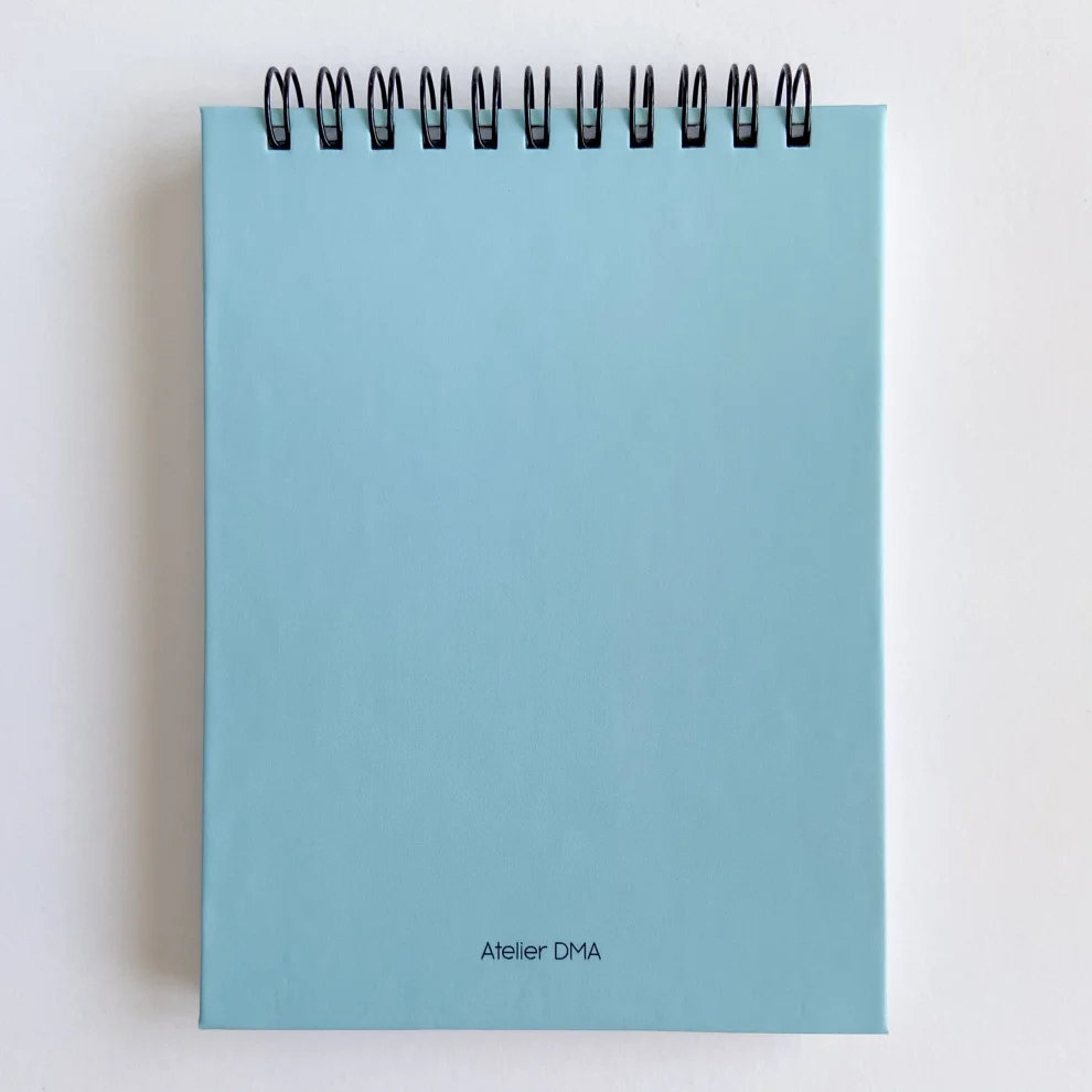Atelier Dma - A6 Lemon A6 Spiral Notebook Lined | hipicon