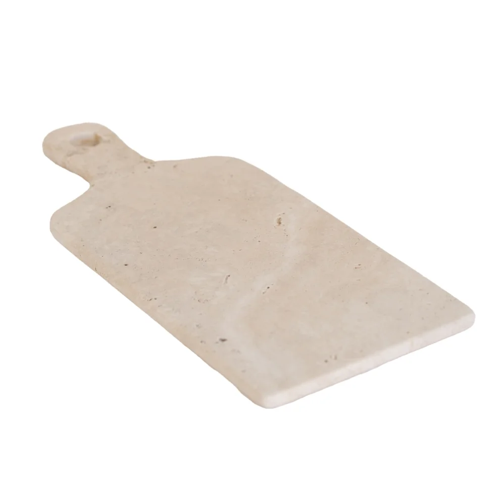Marwoo Concept - Travertine Marble - Chopping Stone Presentation Rack ...