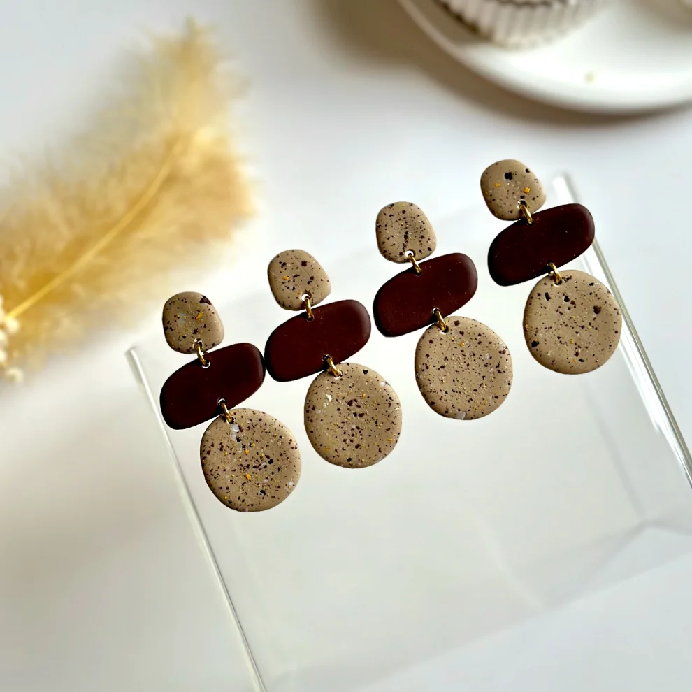 Daisy Lazy Creations - Detailed Multicolored Earring | hipicon