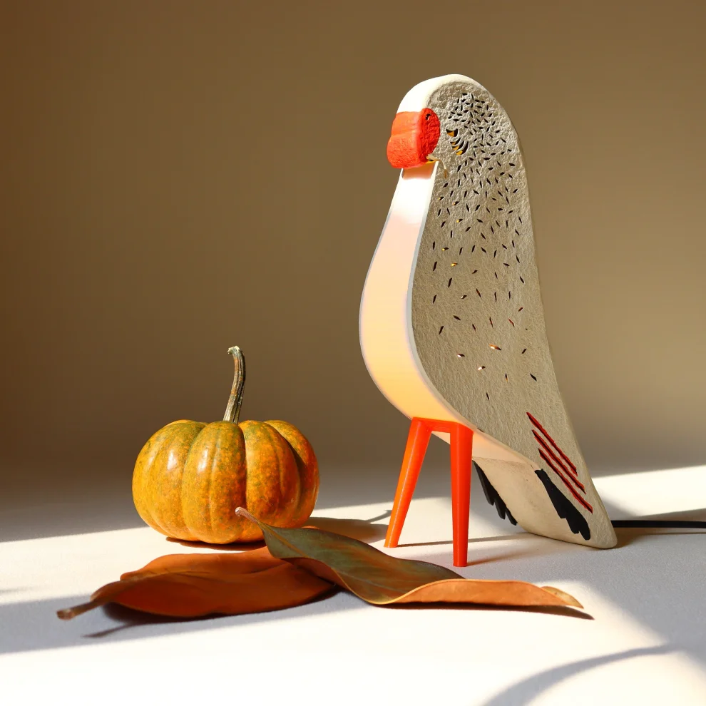 Puffin Cycle Design - Budgie Rainy Table Lighting | hipicon