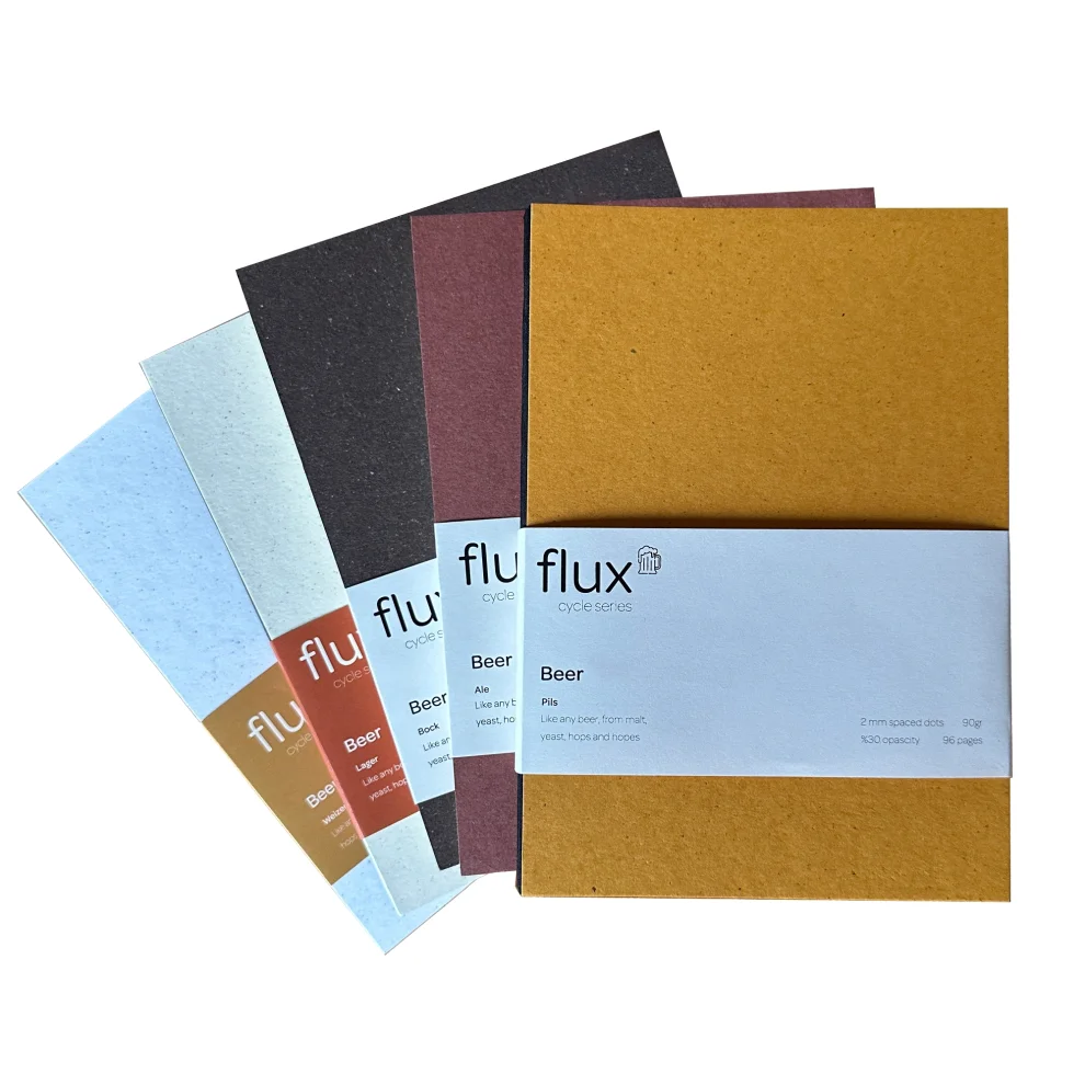 Vava Paper Co - Flux Cycle Seri Bira Defter Seti | hipicon