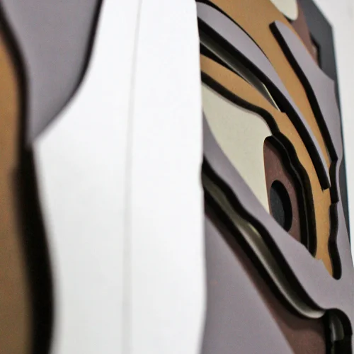 Karo Design - David Büyük Boy 2'li Ahşap Tablo | hipicon