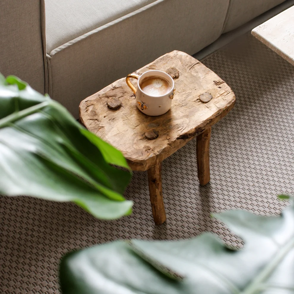 Fin All Design - 25 Natual Wood Stool | hipicon