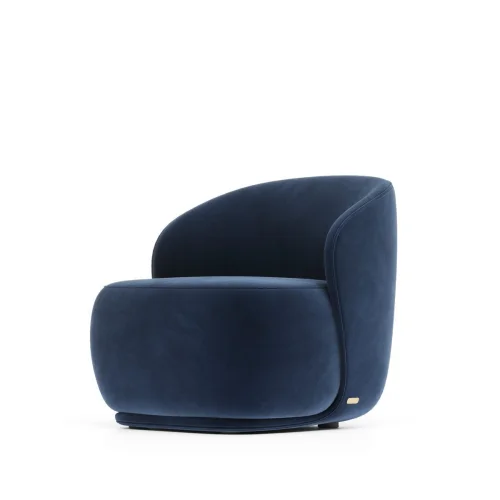 Wona Furniture - Koyu Mavi Clay Berjer | hipicon