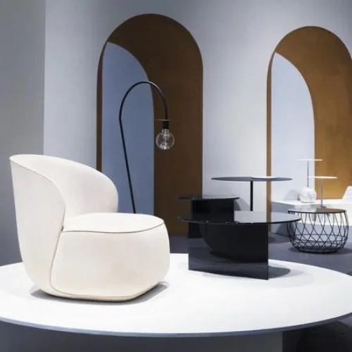 Wona Furniture - Beyaz Clay Berjer | hipicon