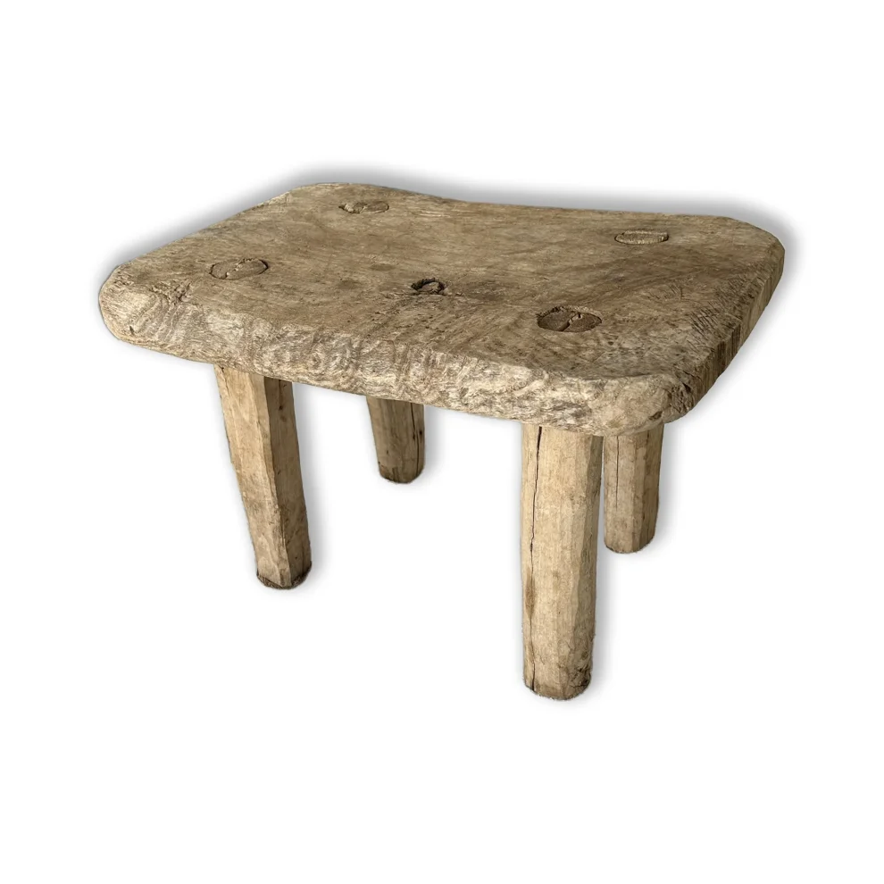 Fin All Design - 25 Natual Wood Stool | hipicon