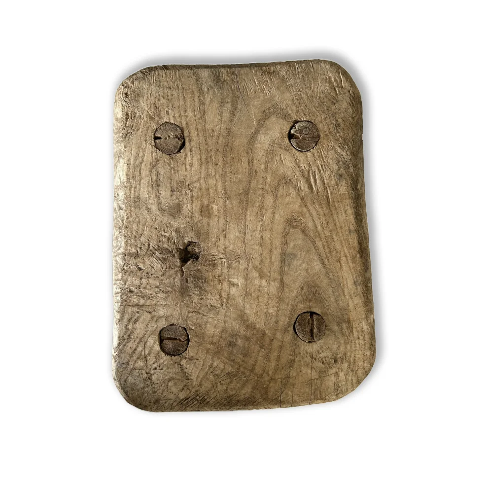 Fin All Design - 25 Natual Wood Stool | hipicon