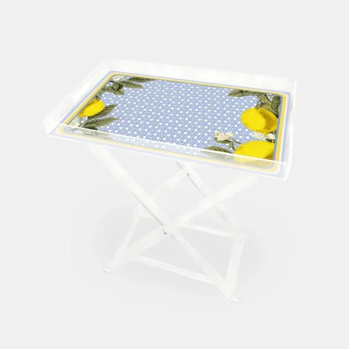 Vitelli Design Studio - Hazeran Lemon 60x40 Acrylic Coffee Table | hipicon