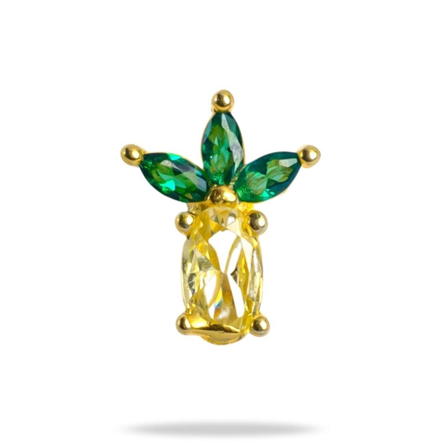Pia Yuli High Jewelry - Pineapple Piercing | hipicon