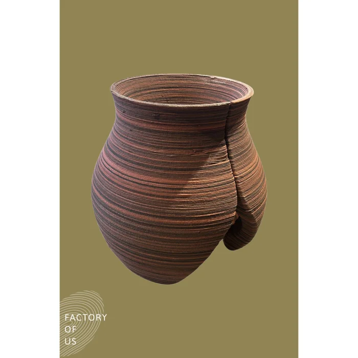 Factory Of Us - Brown Mall Cat Litter Box / House / Planter | hipicon