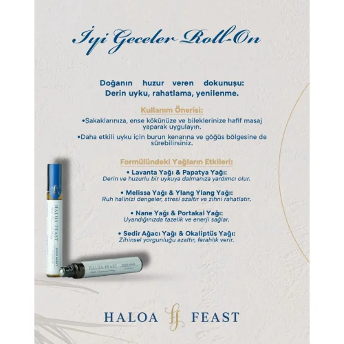 Haloa Feast - Good Night Roll-on 0,3 Fl.oz | hipicon