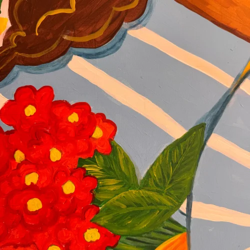 Piece Design London - Vivid Summer Tuval Üzerine Akrilik Tablo | hipicon